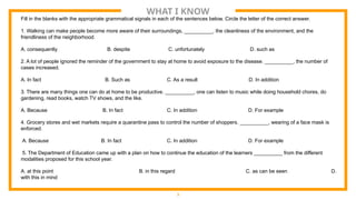 Grammatical Signals Week 1 Grade 8 4th Quarter | PPTX
