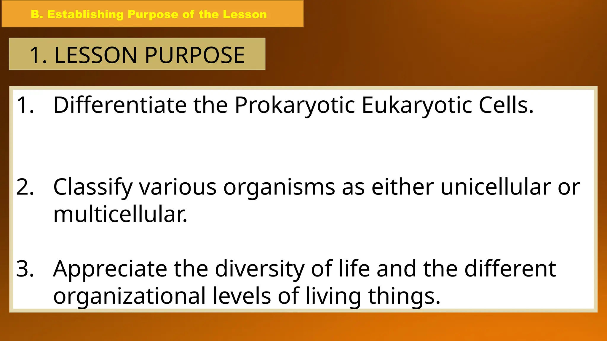 prokaryoticc vs eukaryotic Cells grade 7 | PPTX