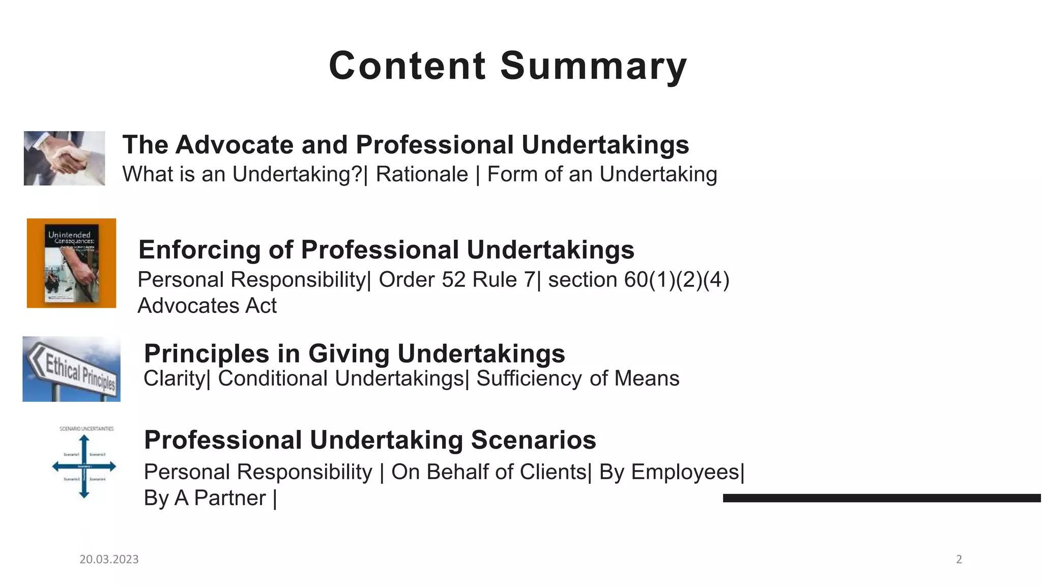 Week 11 - Professional Undertakings.pptx