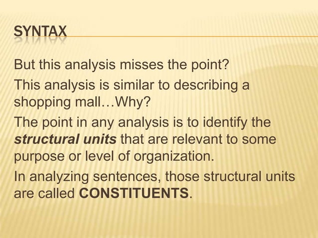 Syntax (Part 1) | PPTX
