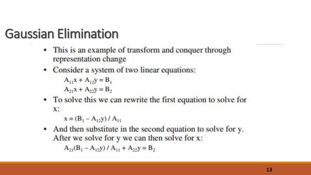 Week 11 - Transform and Conquer Algorithm Design Technique.pptx
