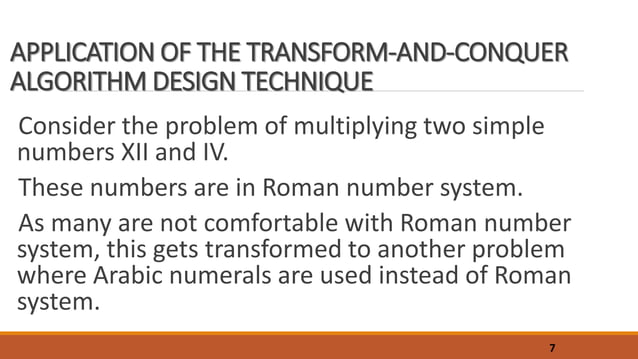 Week 11 - Transform and Conquer Algorithm Design Technique.pptx