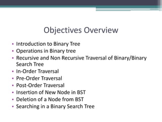Binary tree | PPTX | Programming Languages | Computing