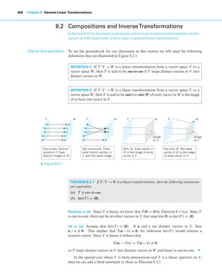 Composition & Inverse of Linear Transformation | PDF