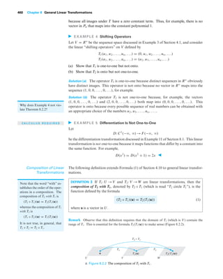 Composition & Inverse of Linear Transformation | PDF