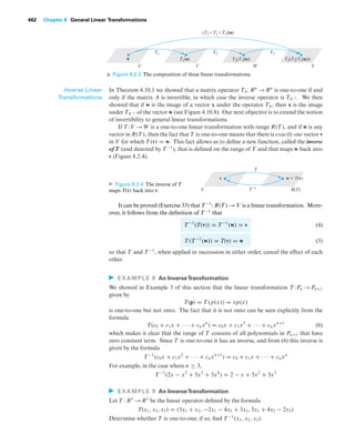 Composition & Inverse of Linear Transformation | PDF