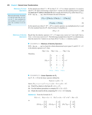 Composition & Inverse of Linear Transformation | PDF