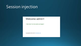 Broken Authentication and Session Management | PPT