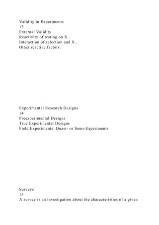 Week 11Collection of Data – questionnaire and Instruments & .docx