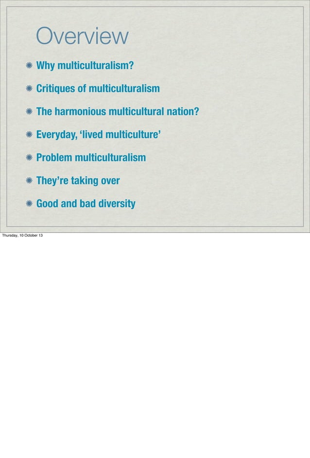 Everyday multiculturalism | PDF