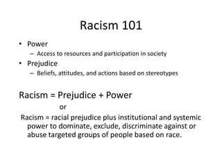 Week 11 Race and Prejudice | PPTX