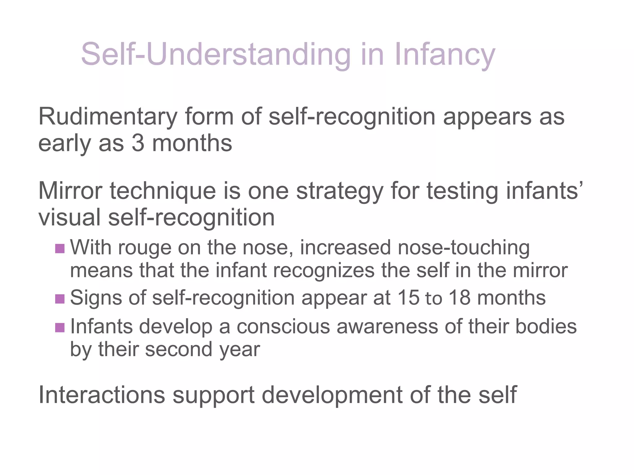 Week 11 Self, Identity, & Personality | PPTX