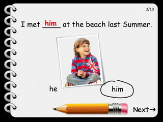 Object Pronouns | PPT