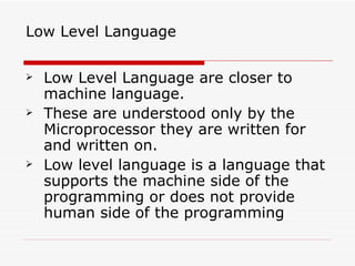 programing laugauge | PPT