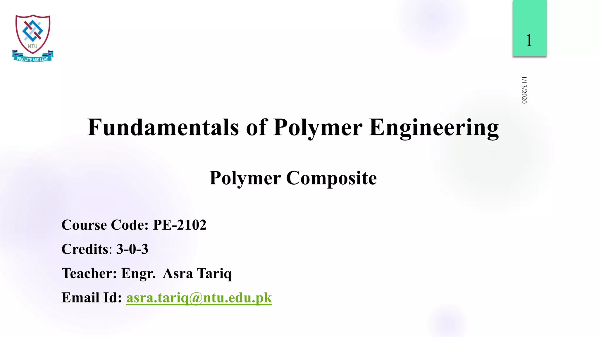 Polymer composite( Fiber Glass composite Properties) | PDF