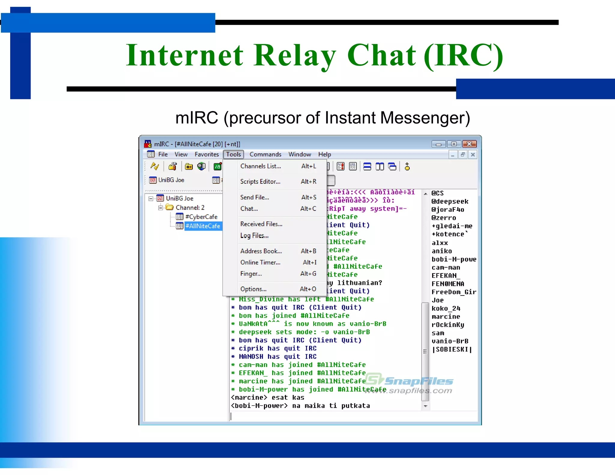 Introduction to Network Applications & Network Services | PPTX