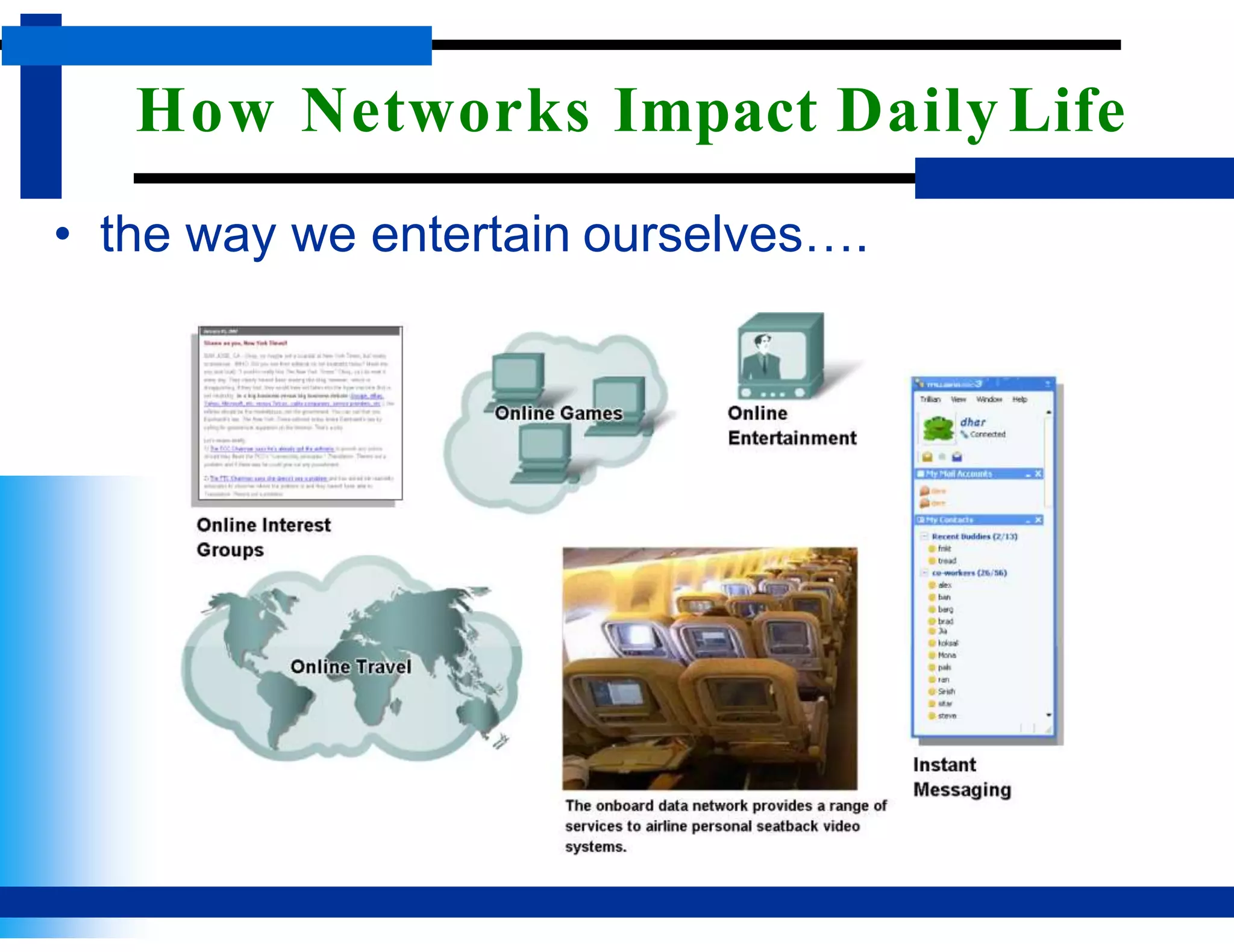 Introduction to Network Applications & Network Services | PPTX