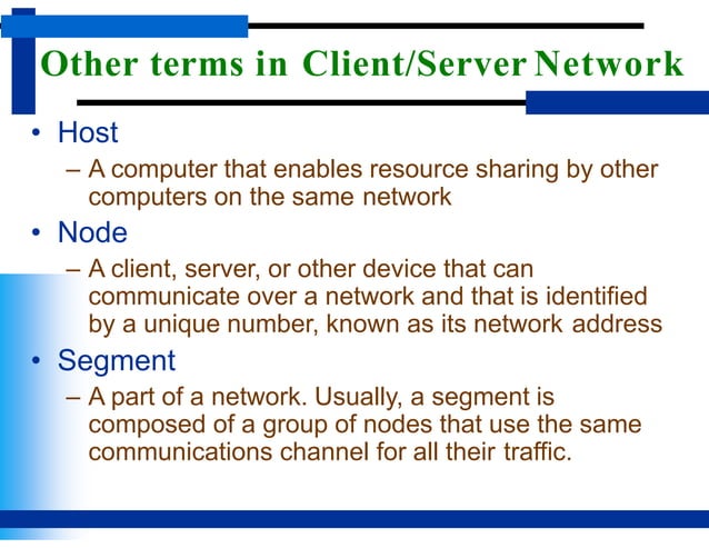 Introduction to Network Applications & Network Services | PPTX | Browsers | Computer Software ...
