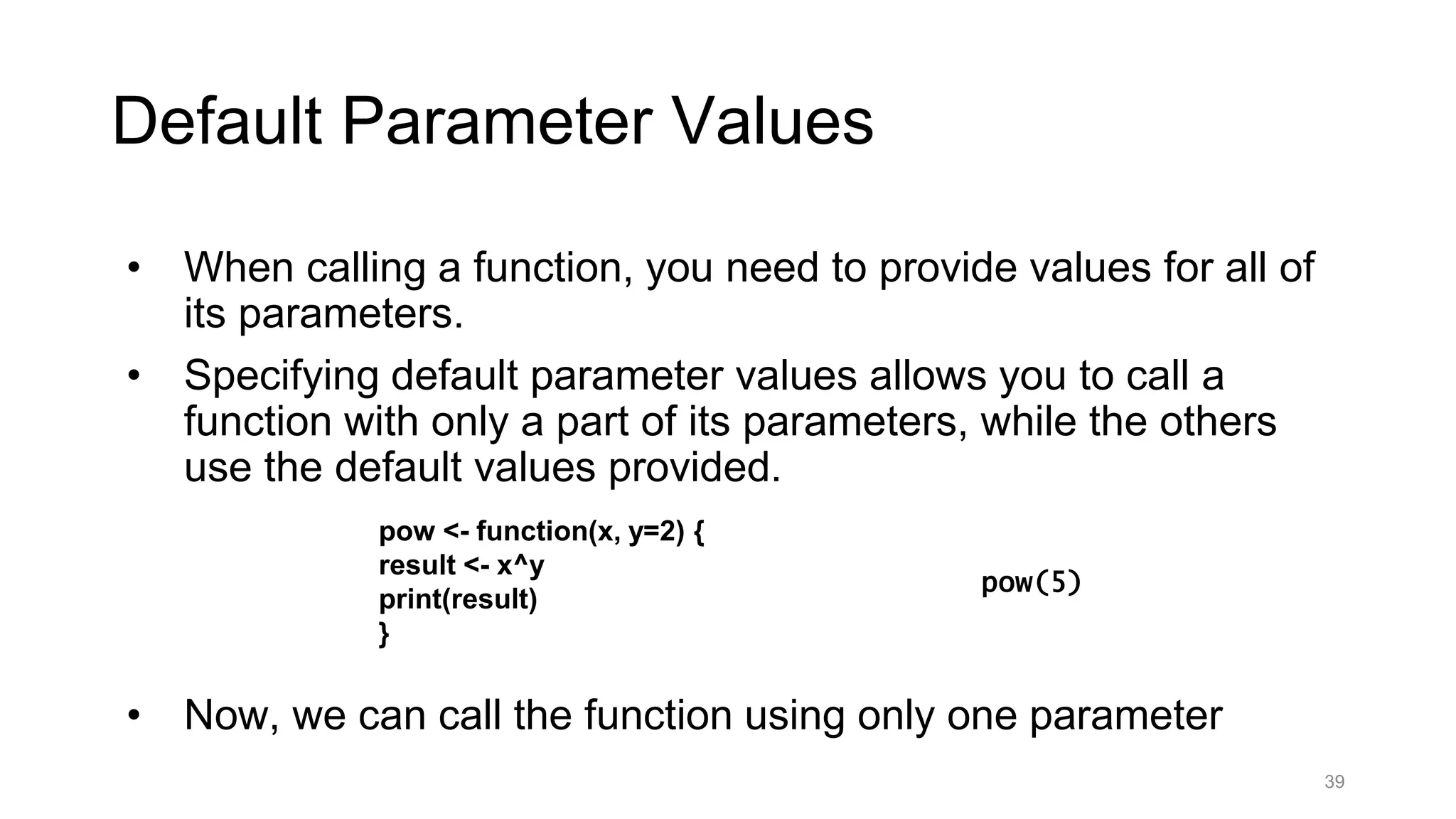 Data Analysis Using R Programming Language Ppt 
