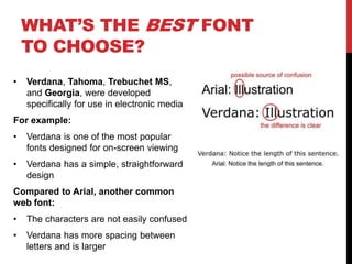 Week 12 CSS Font - family | PPTX