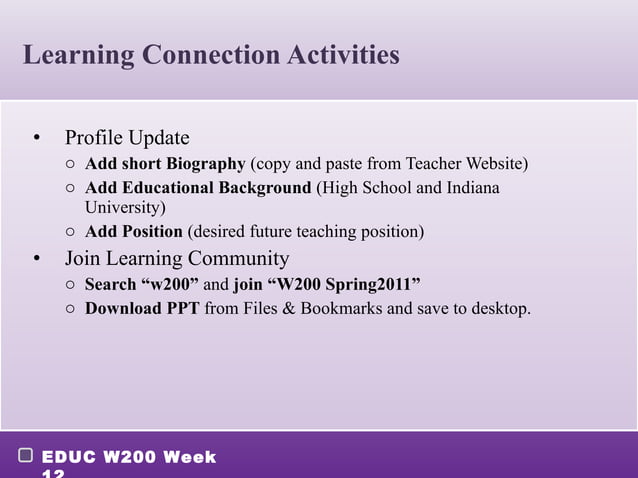 Week 12 icw | PPT