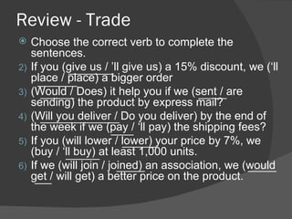 Practical Business English - Week 12 quality (monday) | PPT