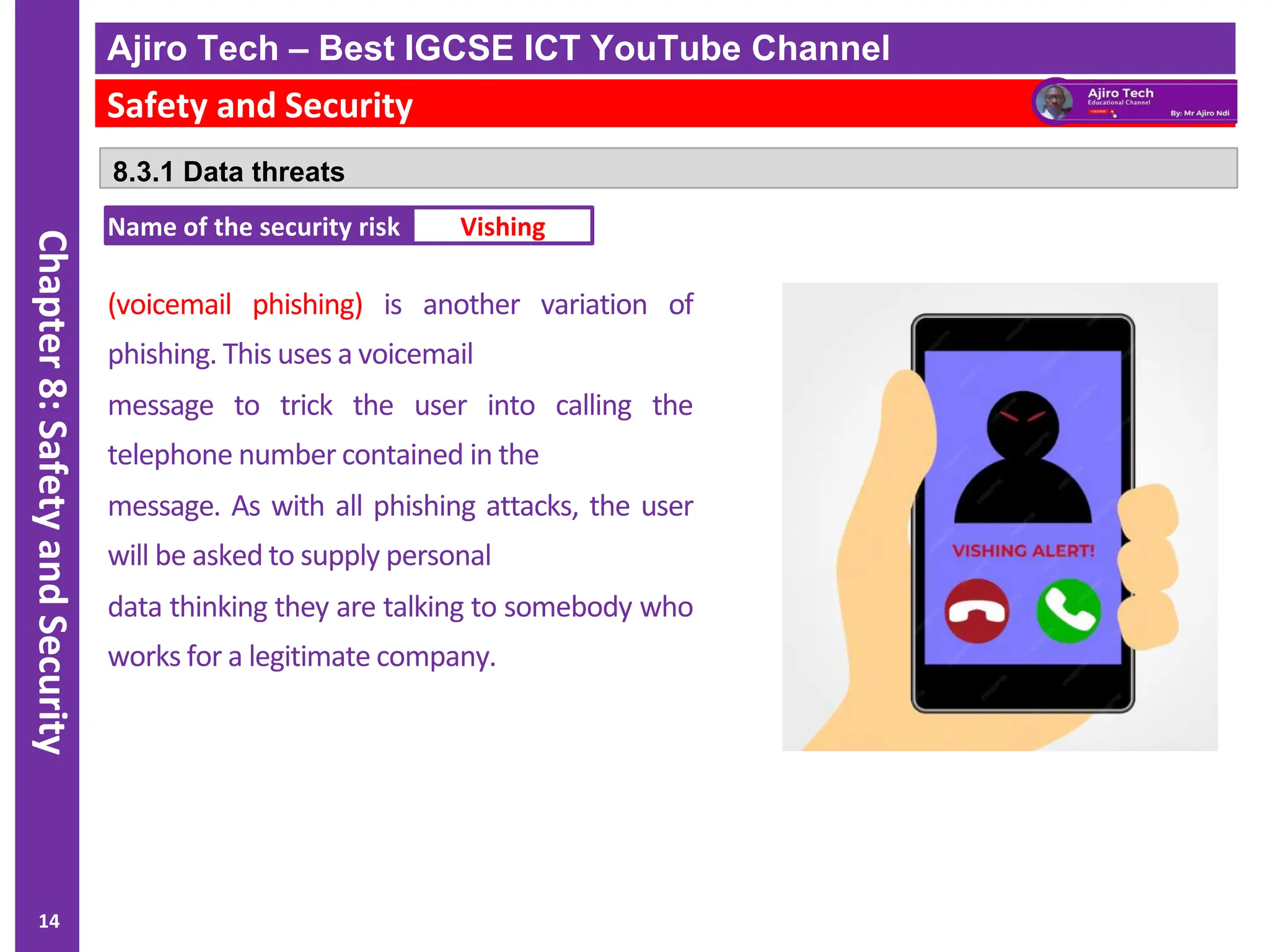 IGCSE ICT - Safety and Security - Ajiro Tech | PDF