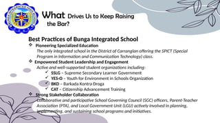 schools best practices, students organization activities, ppt | PPTX
