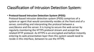 information security (Audit mechanism, intrusion detection, password ...