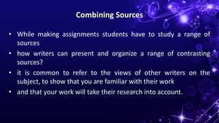 Week 12 Combining Sources.pptx