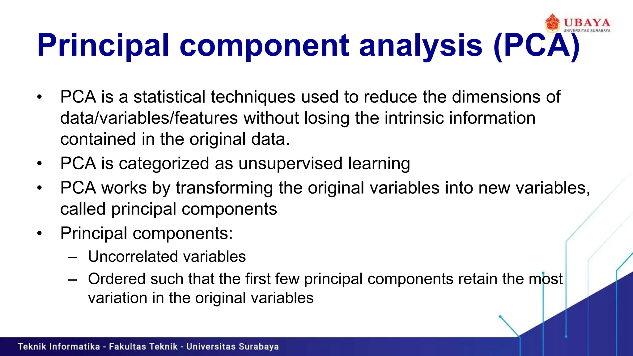 Week 12 Dimensionality Reduction Bagian 1 | PPTX