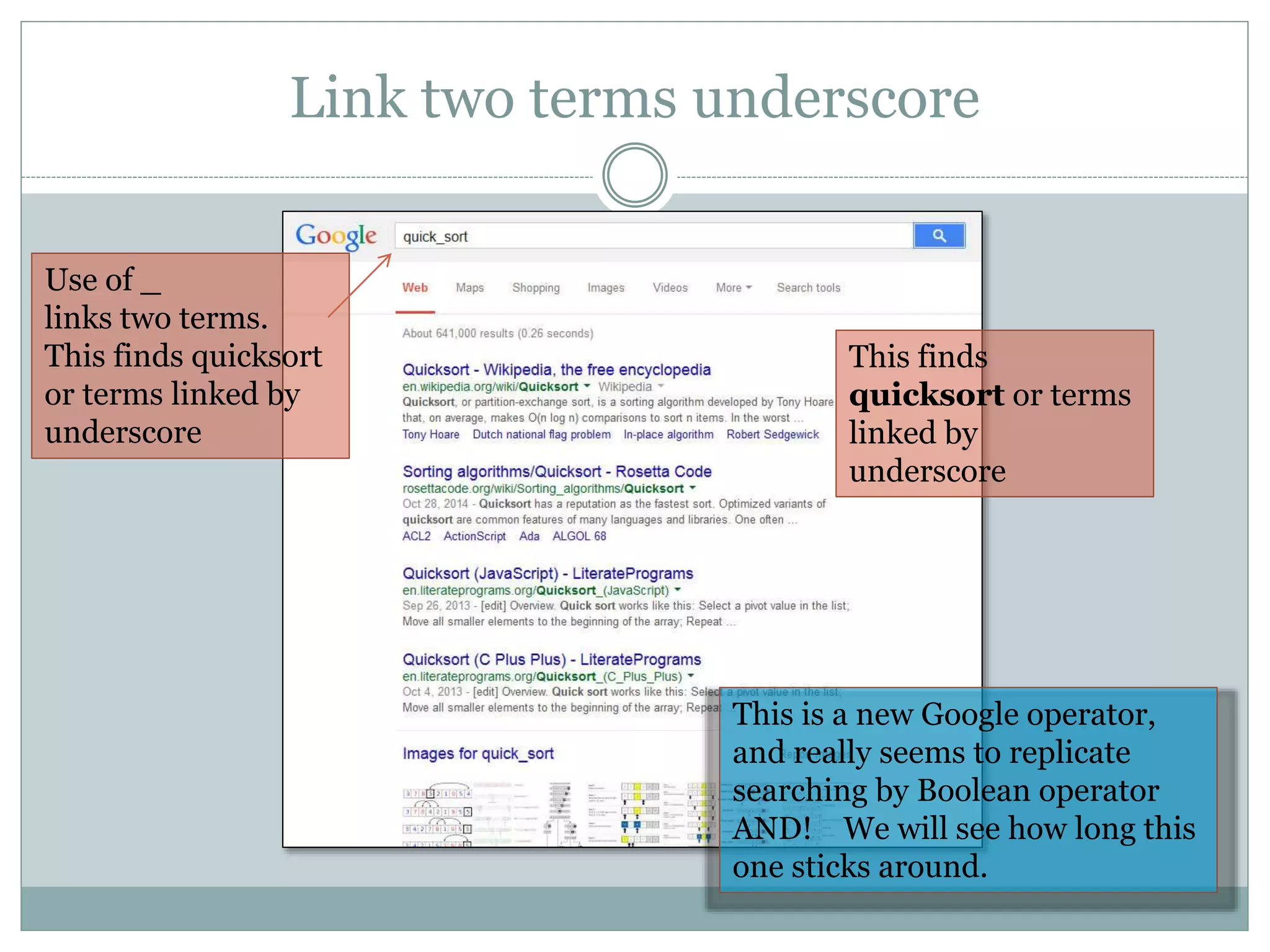 Week12keyconceptsgooglesearchtechniques | PPT