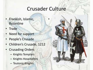 Week 12 (The Medieval Church) | PPTX