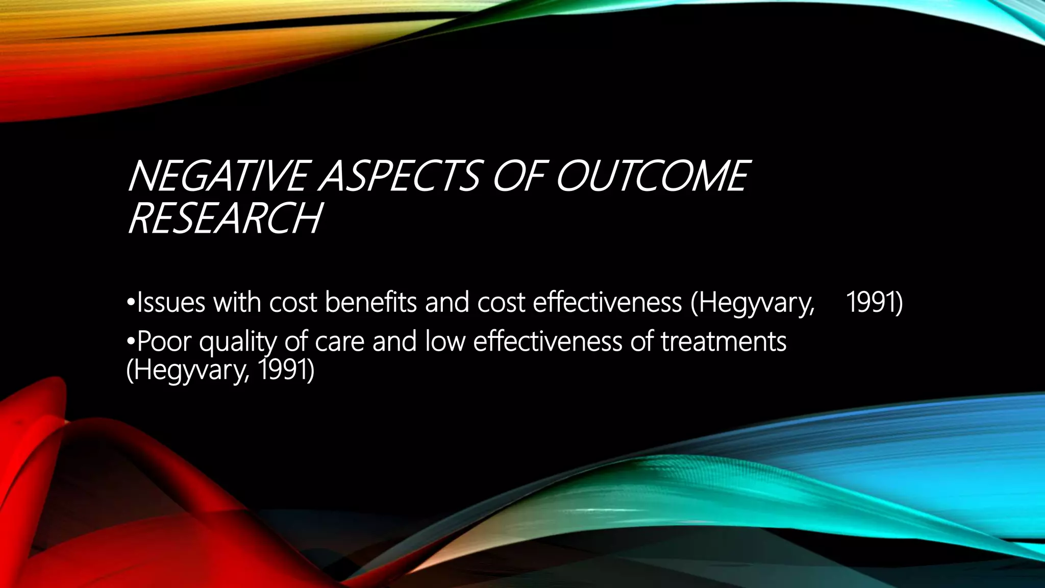 Outcome Research | PPTX