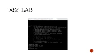 Cross-site scripting (XSS) | PPT