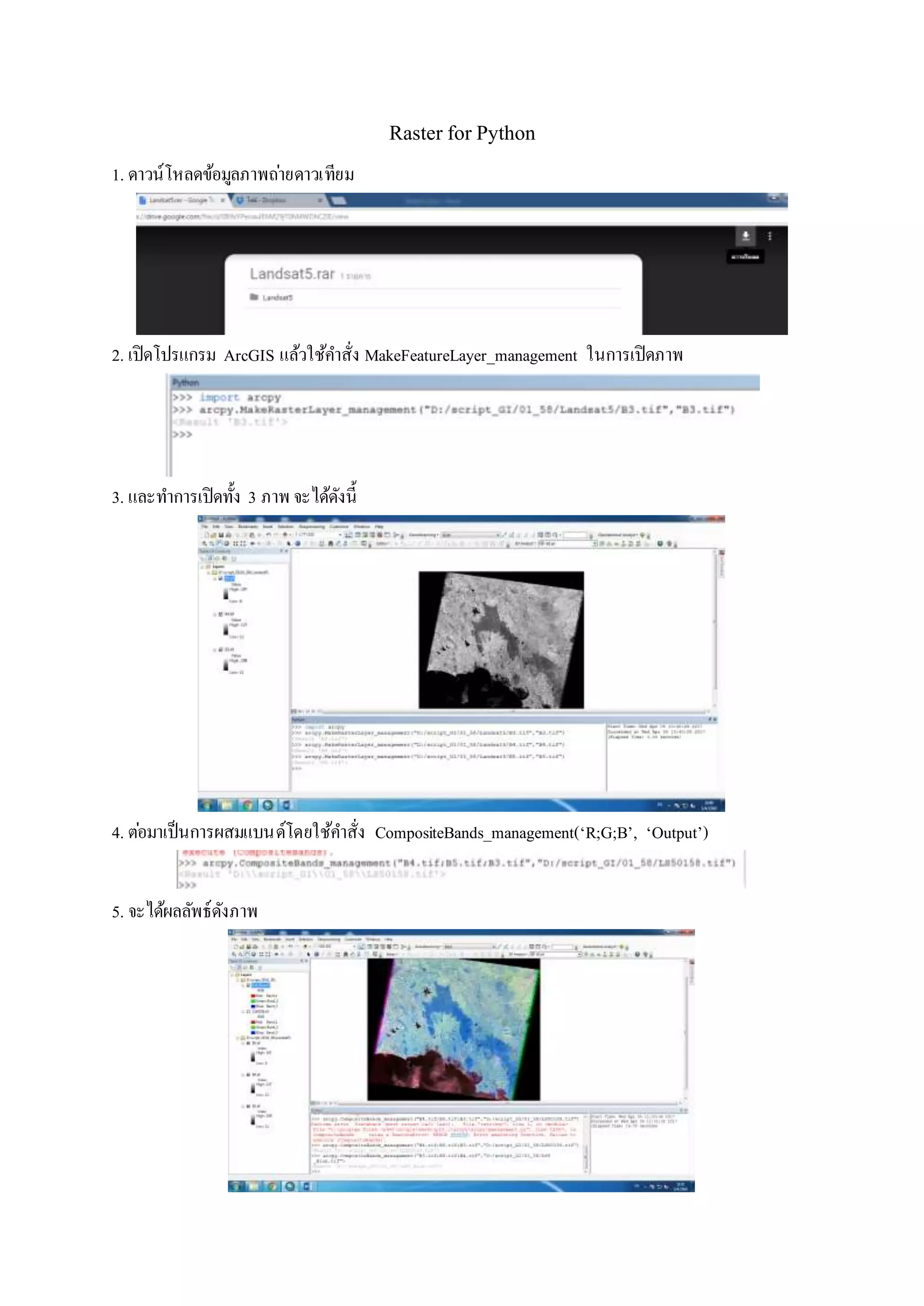Raster for Python | DOCX