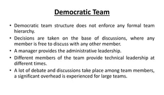 Organizations and Team Structure | PPTX