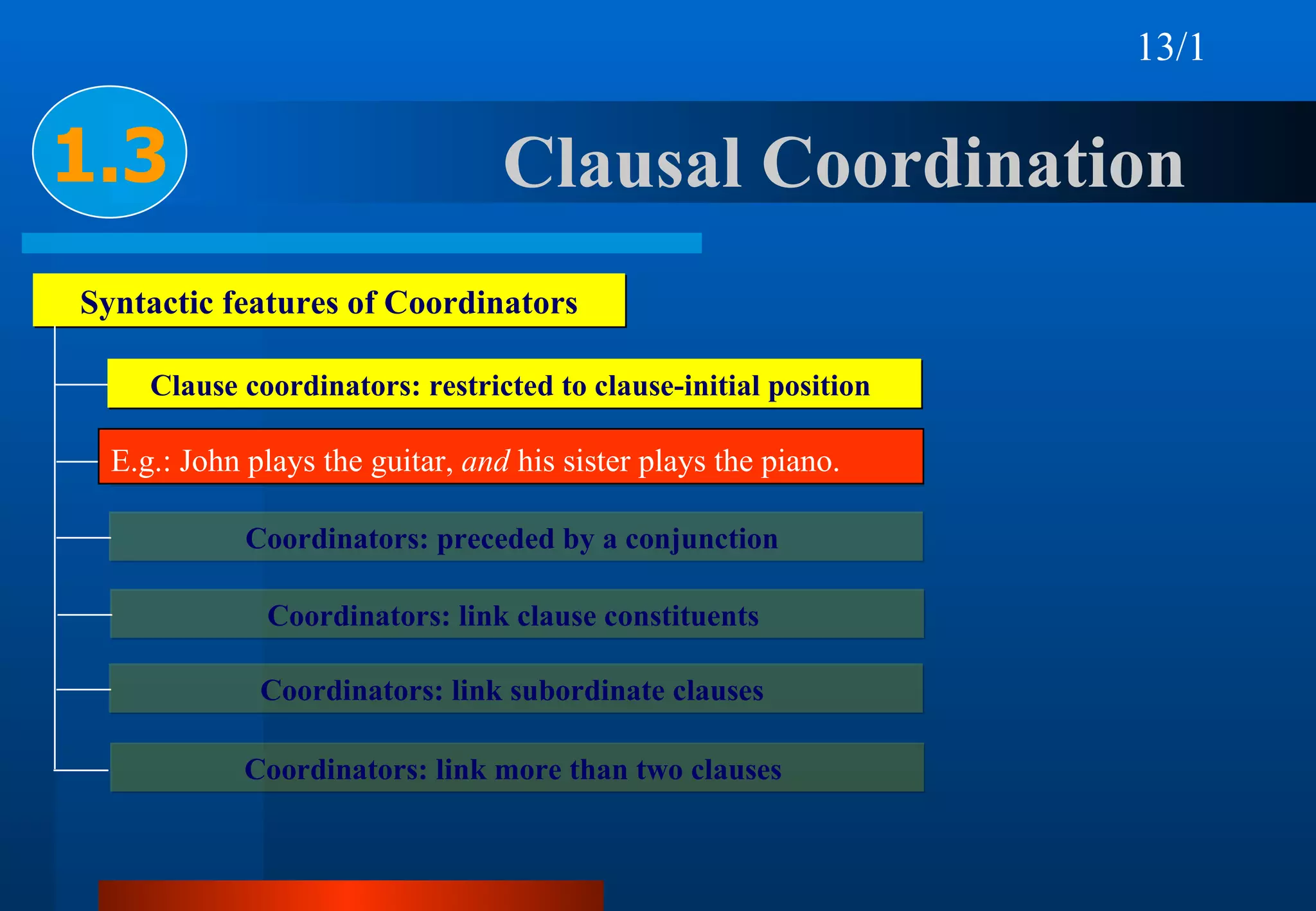 Week 13 apposition coordination & ellipsis | PPT