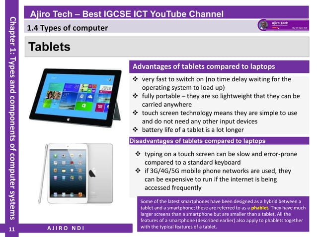 IGCSE ICT - Types and Components of Computer Systems - Types of ...
