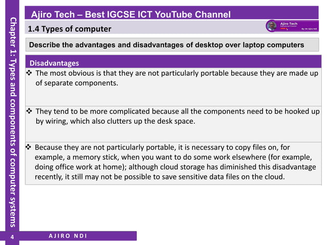 IGCSE ICT - Types and Components of Computer Systems - Types of ...
