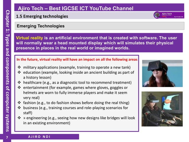 IGCSE ICT - Types and Components of Computer Systems - Impact of ...