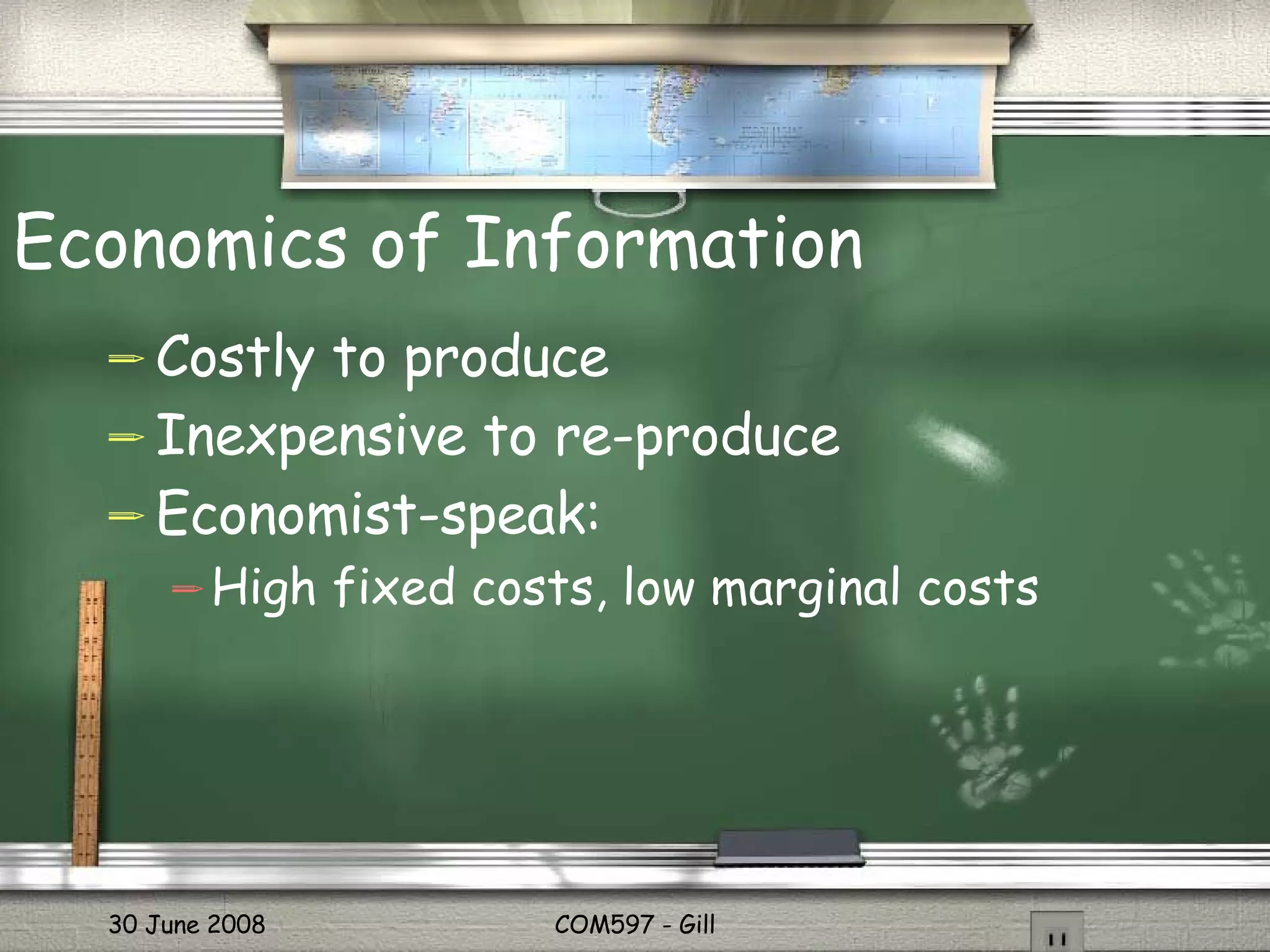 Economics of Digital Information | PPT