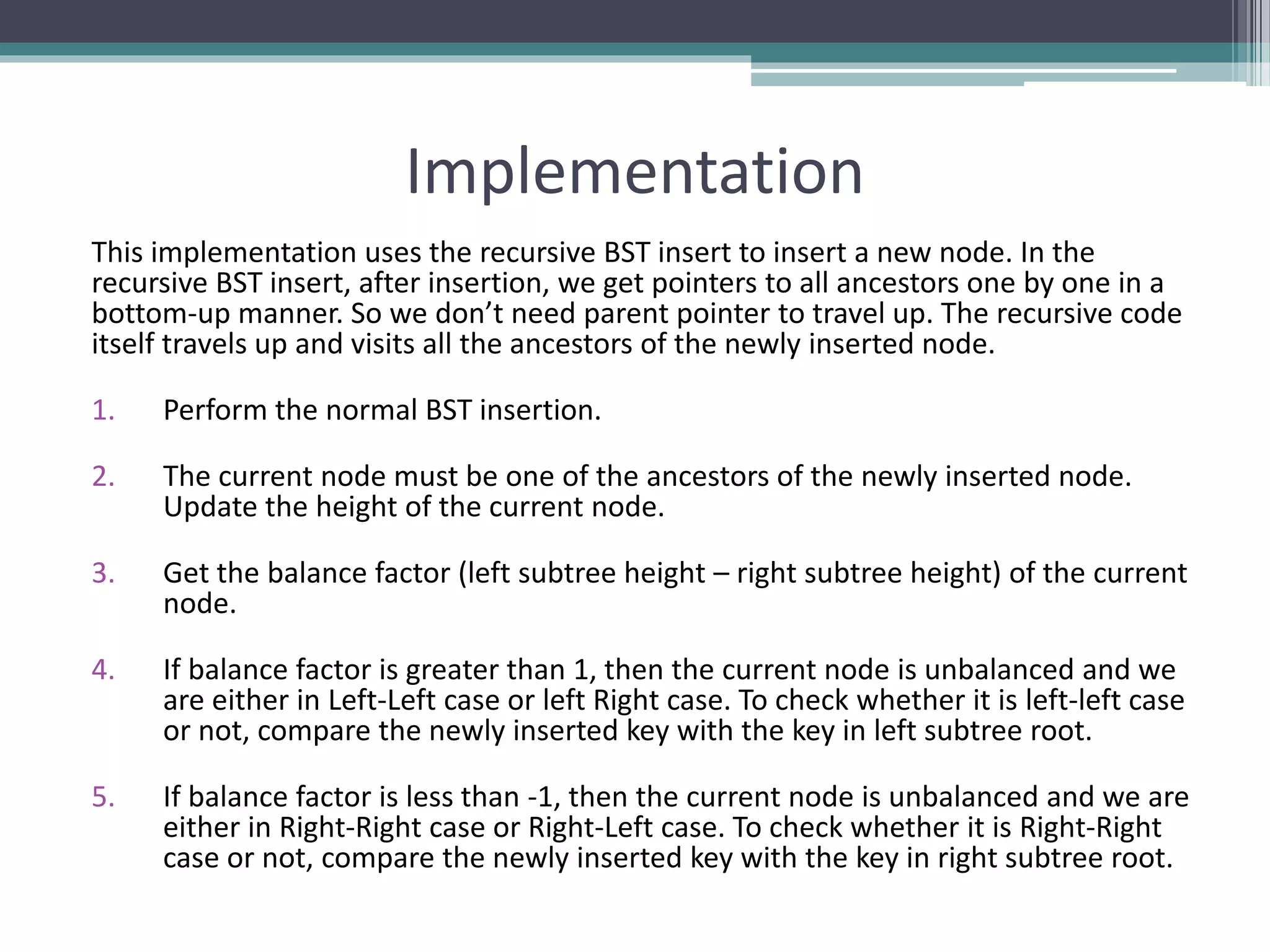 AVL Tree Data Structure | PPTX