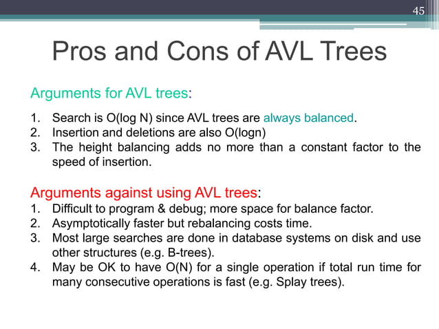 AVL Tree Data Structure | PPTX