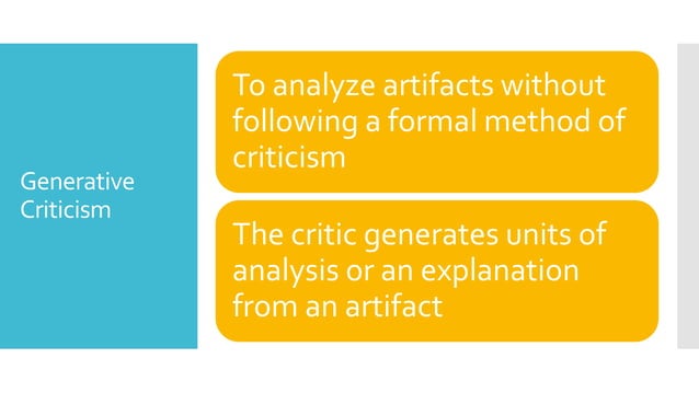 Week 13 lecture notes com350generative criticism | PPT Week 13 lecture notes com350generative criticism | PPT