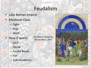 Week 13 (The HIgh Middle Ages) | PPT