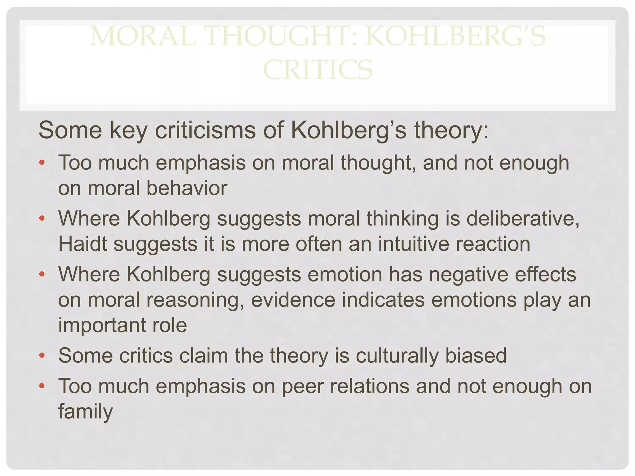 Week 13 Moral Development & Religion - End of Life Topics | PPT
