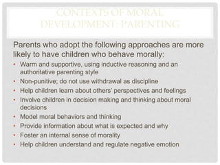Week 13 Moral Development & Religion - End of Life Topics | PPTX