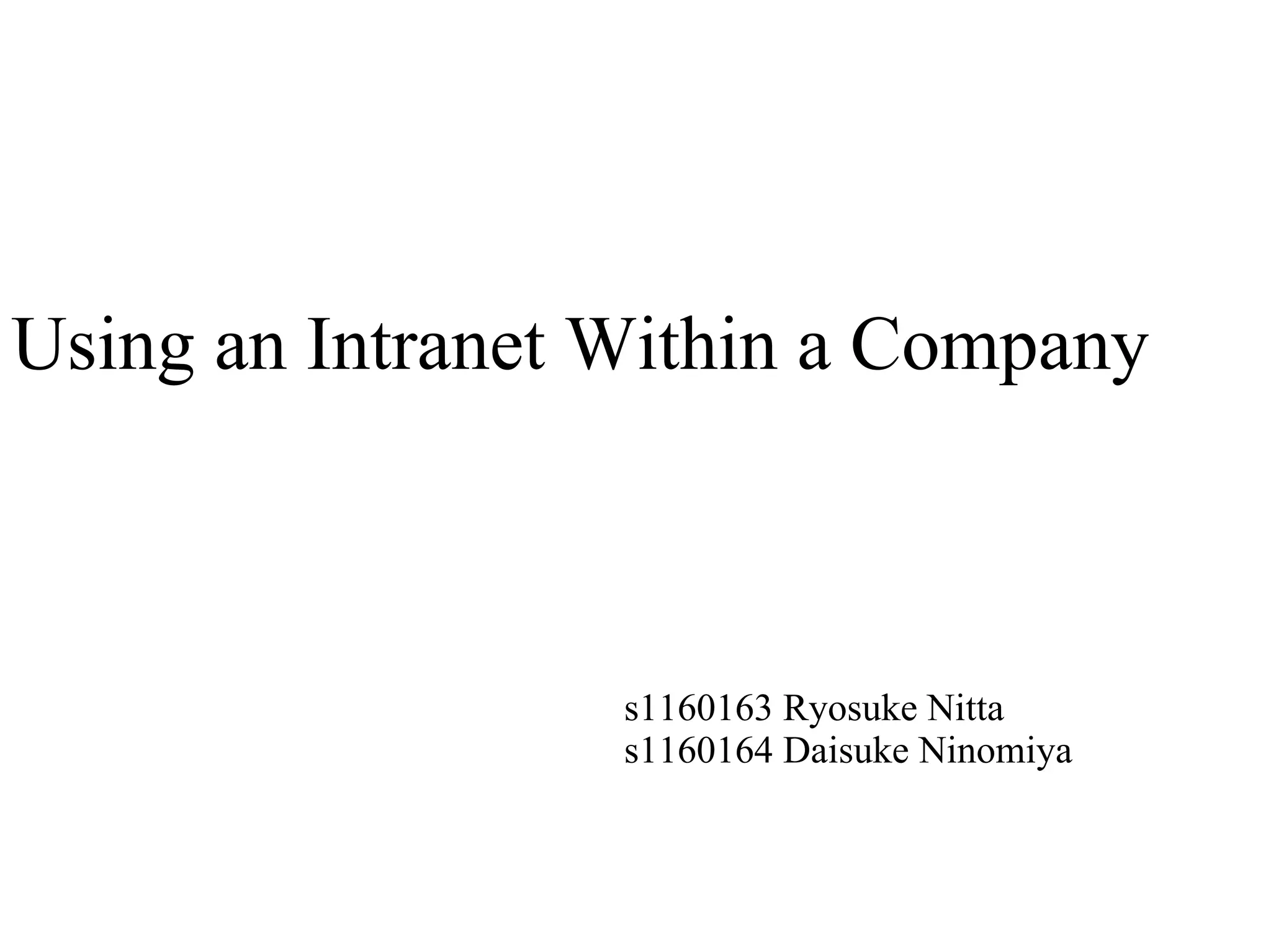 Week13presentation | PPT