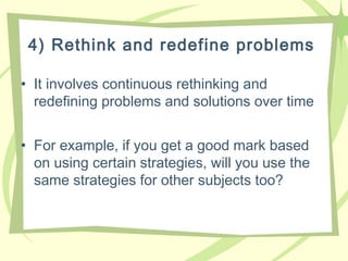 Week 13 Problem Solving | PPT | Homework and Study | Education